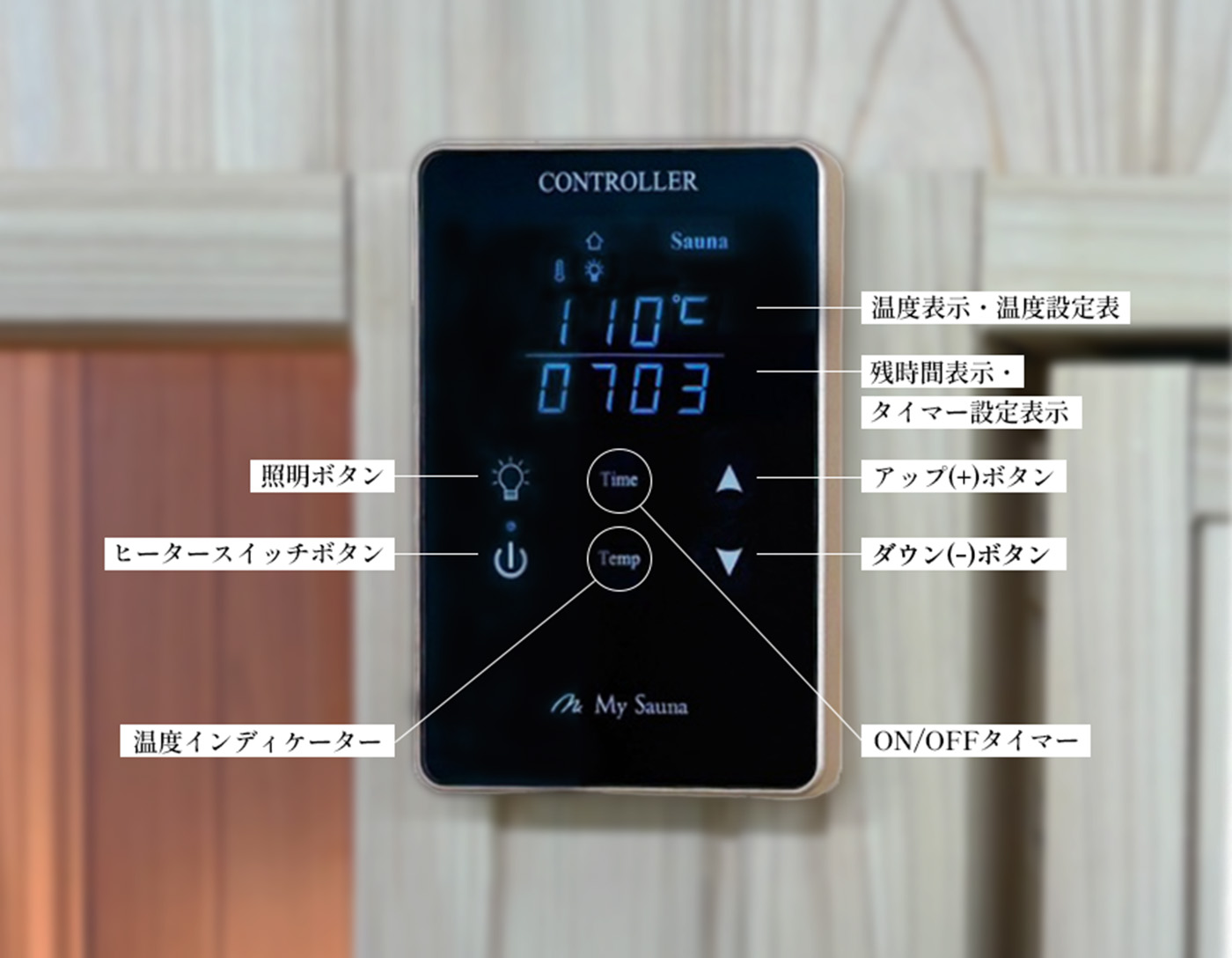 MySaunaオリジナルストーブ SAM 2.7kw | MySauna | サウナの専門商社